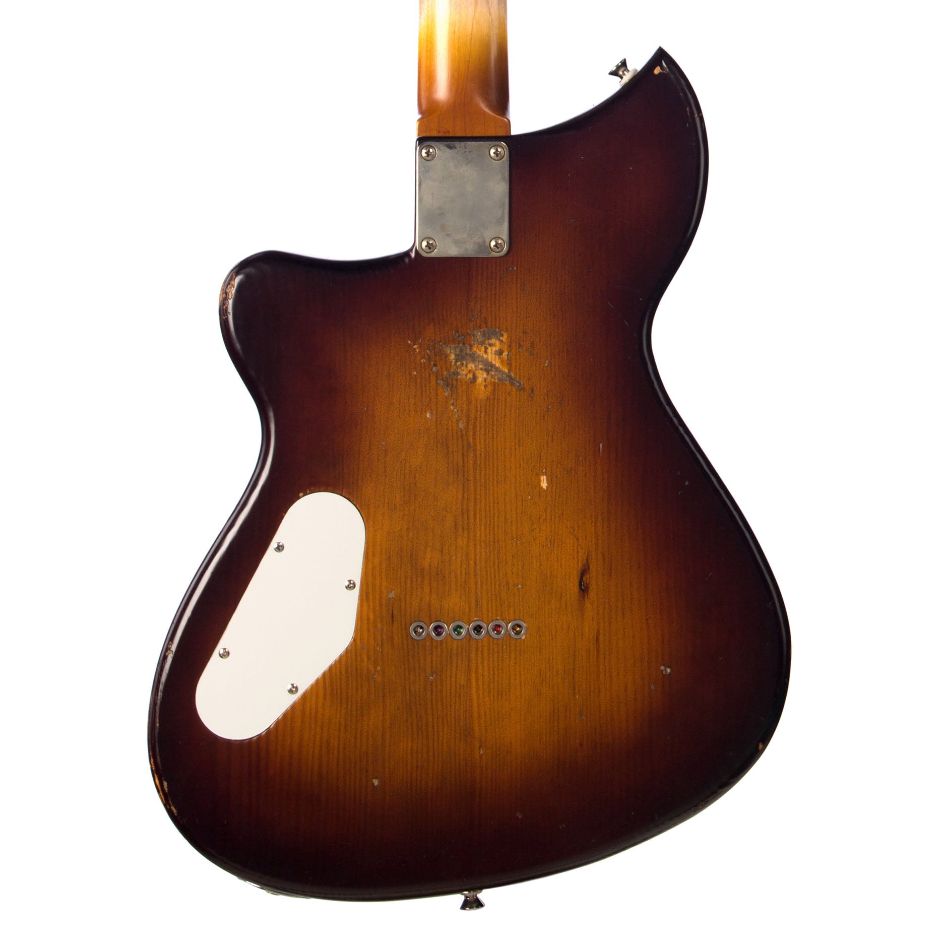 Oswald Guitars Custom Offset - Wide Fade 2-Tone Sunburst - Semi-Hollow ...