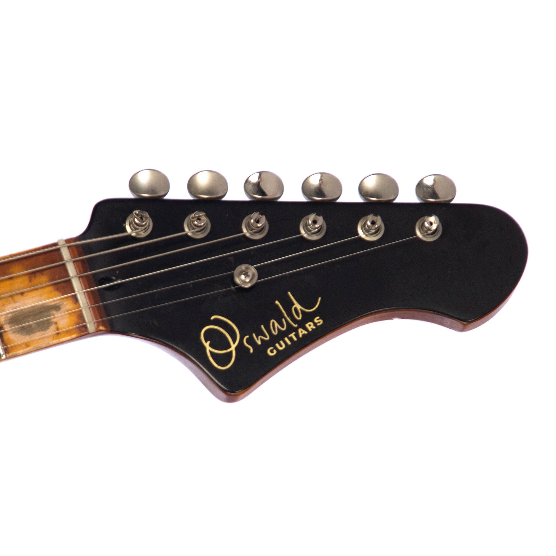 Oswald Guitars Custom Offset - Wide Fade 2-Tone Sunburst - Semi-Hollow ...