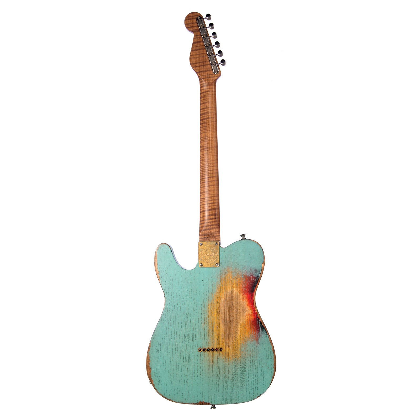 Paoletti Guitars Nancy Loft FLTH - Heavy Distressed Surf Green - Ancie ...