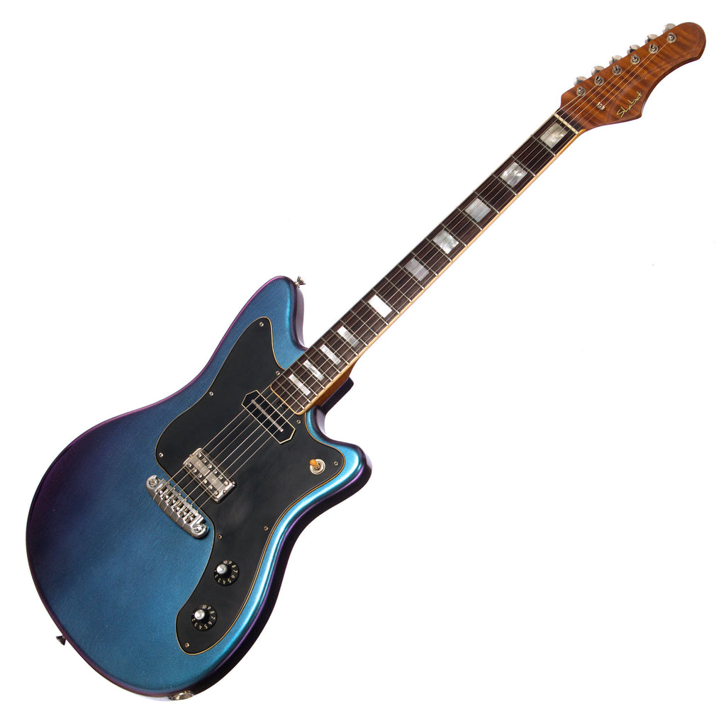 Shabat Guitars Puma - Cosmic Blue color-shifting Nitrocellulose Lacque ...