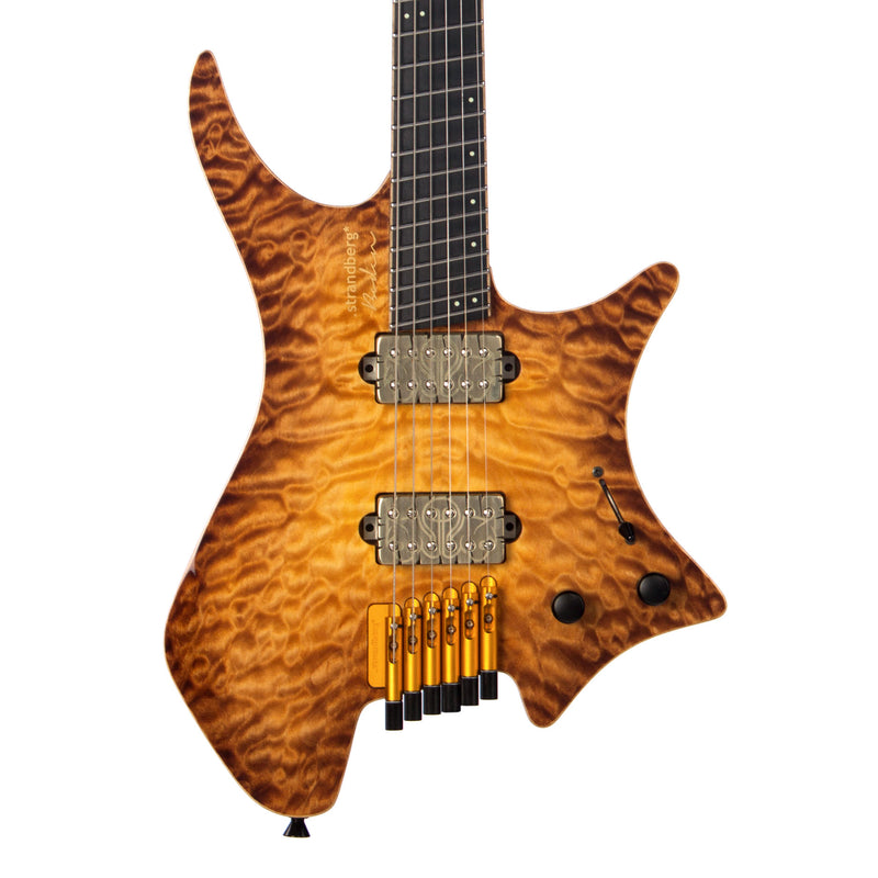 Strandberg Guitars Boden J6 Custom 5A Quilt Honey Burst - Special Orde ...