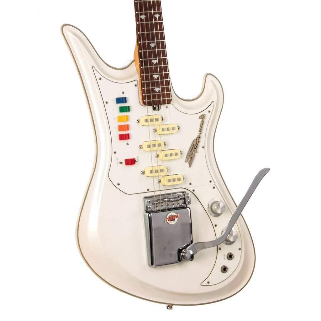 1990s Teisco Spectrum 5 - Pearl White - Made in Japan Vintage Reissue ...