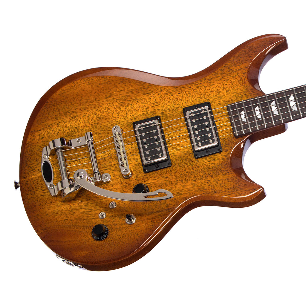 Tom Anderson Guitars Wolfhound - Tobacco Fade / Dark Grain - NAMM Show ...