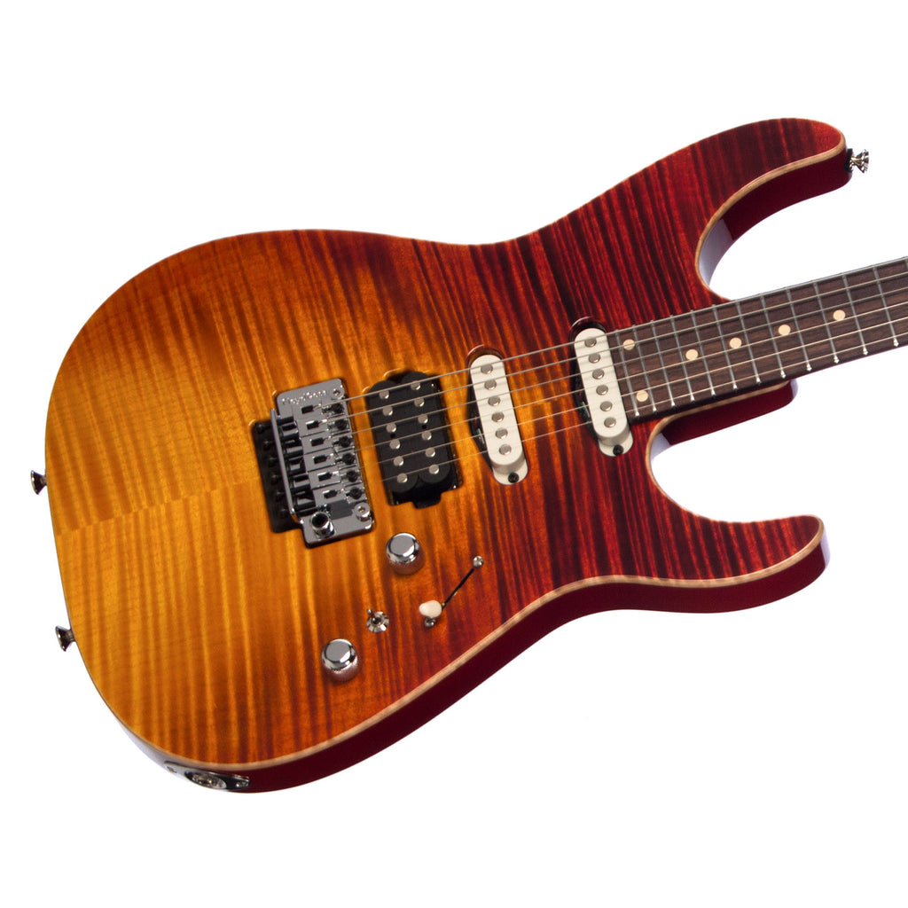 Tom Anderson Angel - Fire WakeSurf - 24 fret Drop Top - Custom Boutiqu ...