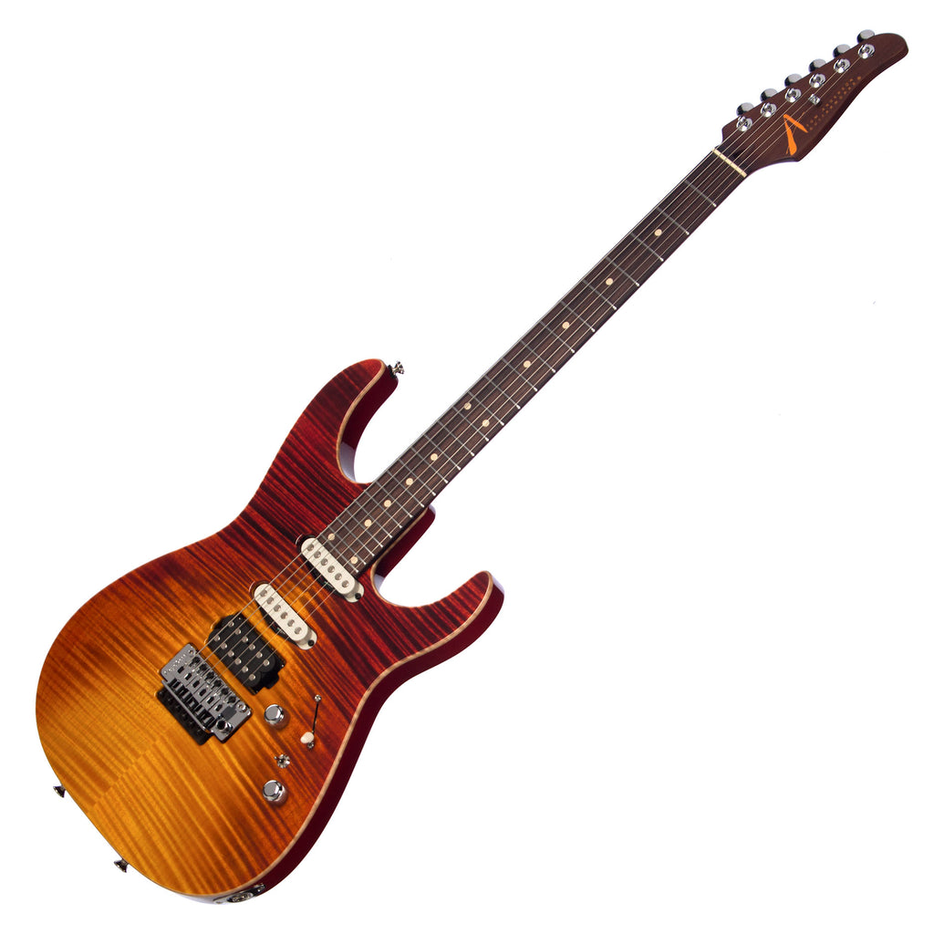 Tom Anderson Angel - Fire WakeSurf - 24 fret Drop Top - Custom Boutiqu ...