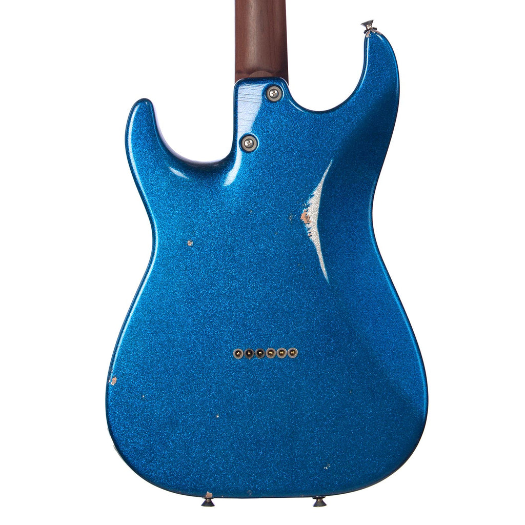 Tom Anderson Short Classic - Big Sparkle Candy Blue In-Distress Level ...