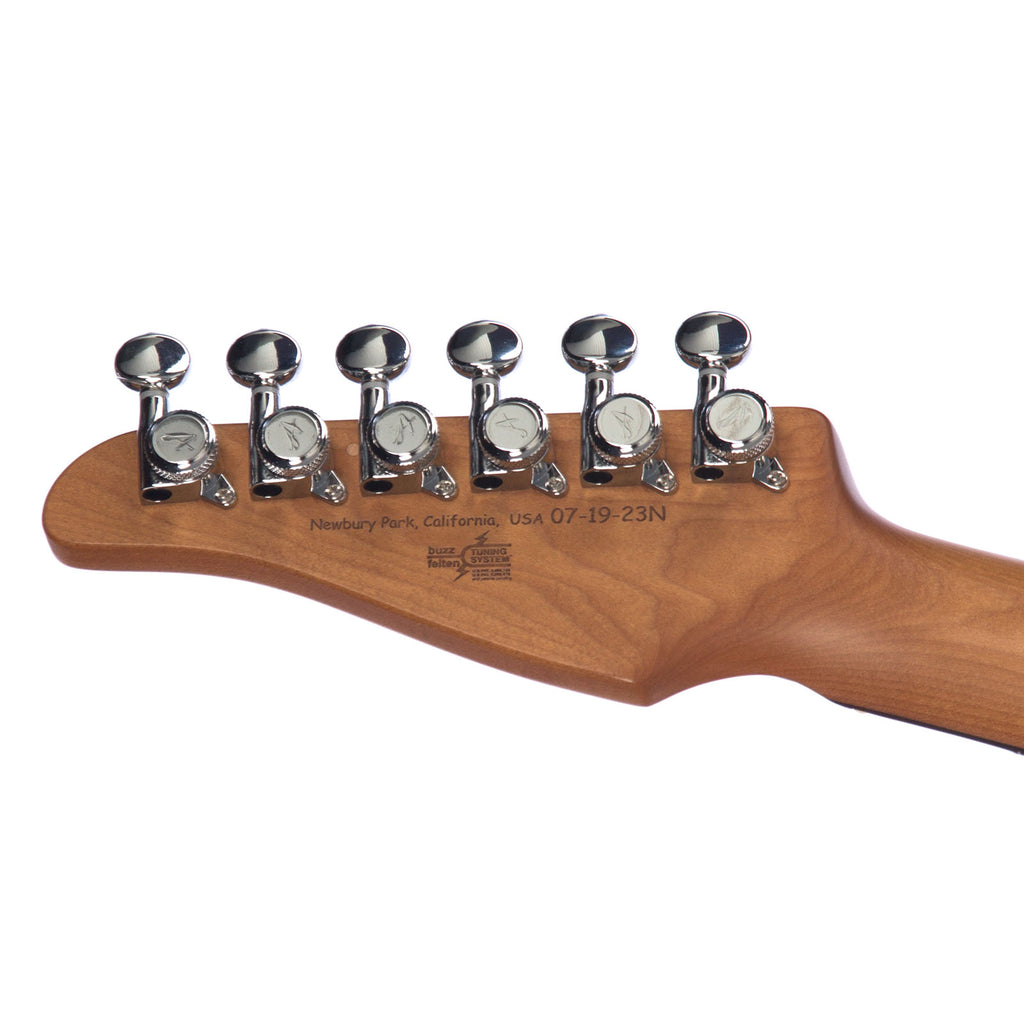 Tom Anderson Lil Angel - Blue WakeSurf - 24 fret Drop Top - Custom Bou ...