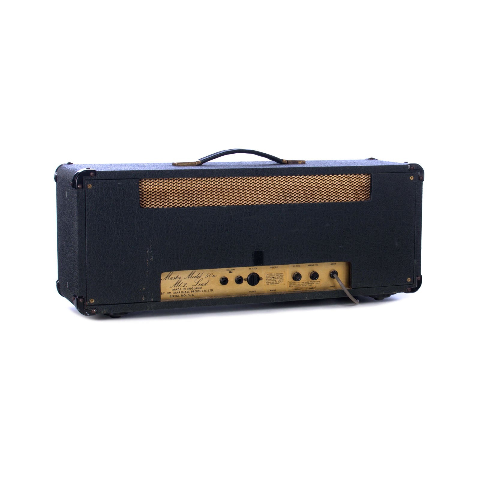 USED 1977 Marshall JMP Master Model 50 watt Mk 2 Lead Head - Modified ...