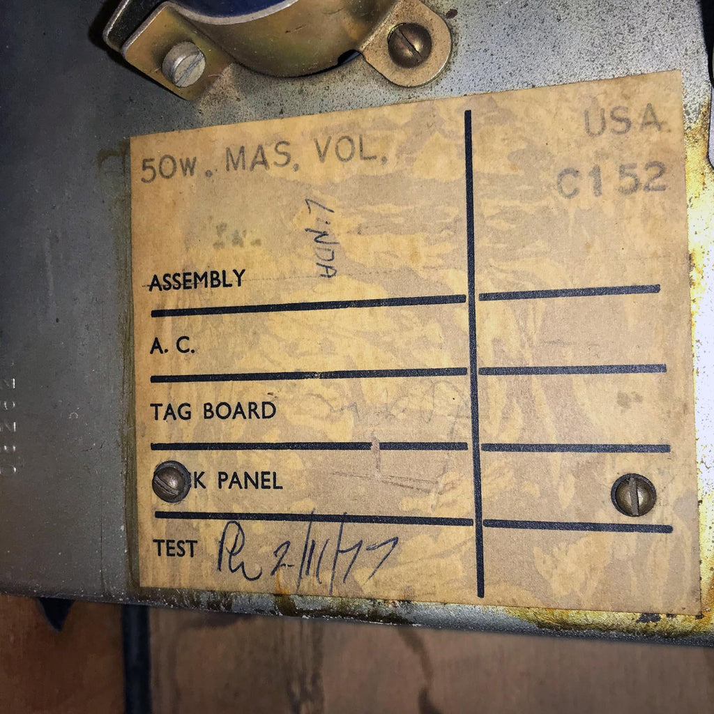 USED 1977 Marshall JMP Master Model 50 watt Mk 2 Lead Head - Modified ...