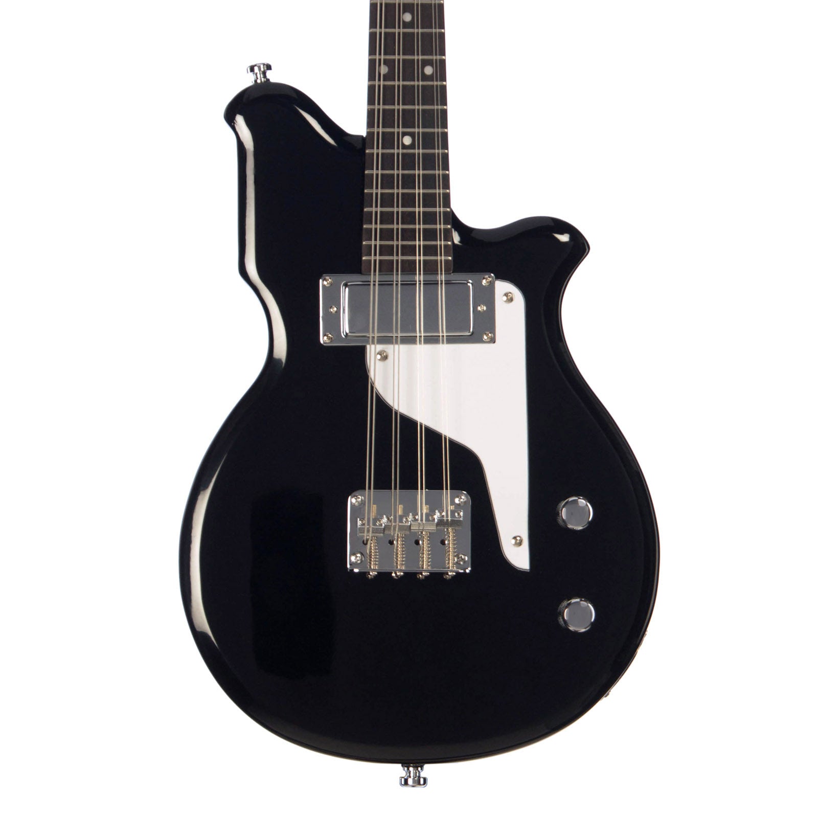 Airline Guitars MAP Mandola - Black - Iconic "MAP" styled solidbody el ...