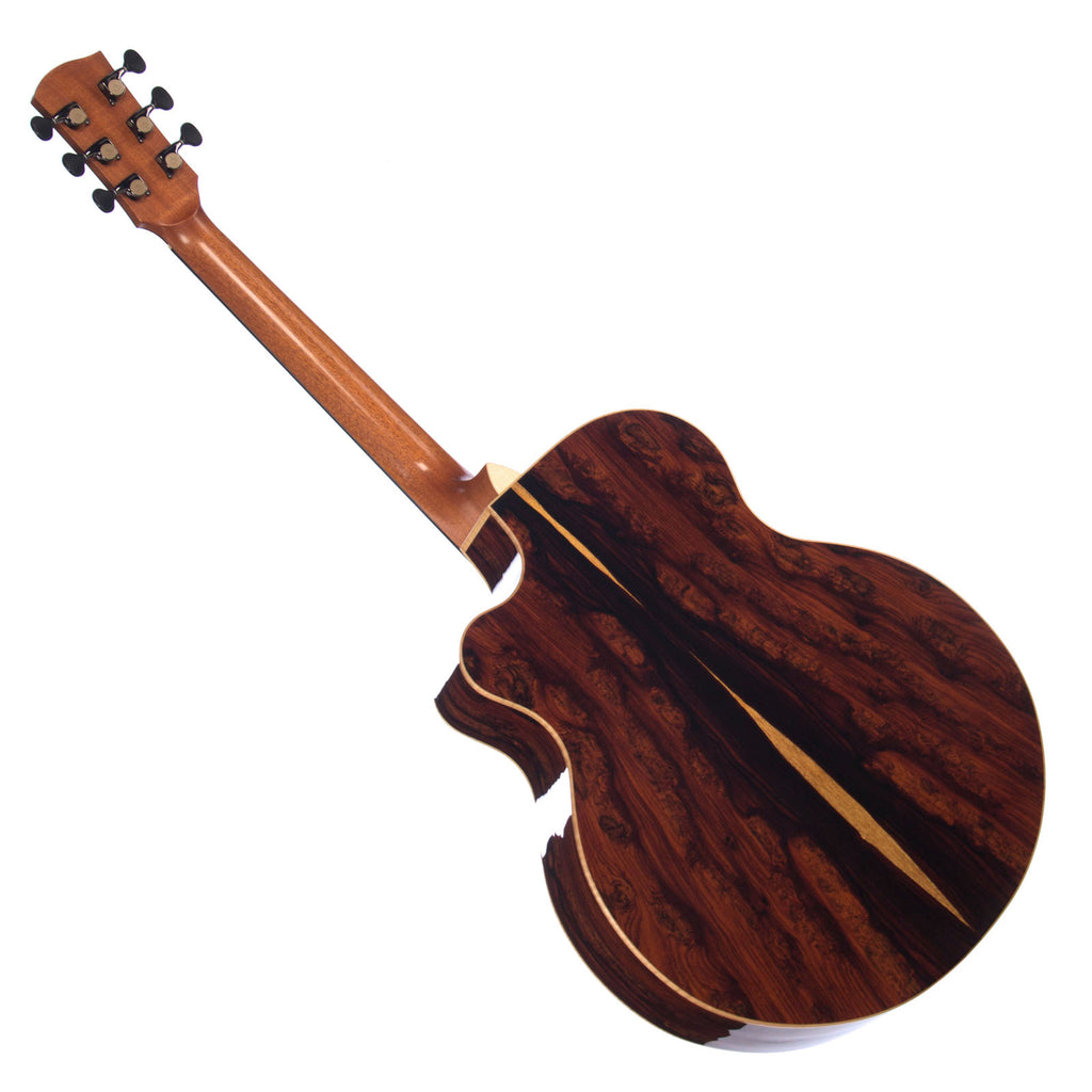 Batson Guitars Custom Shop Jumbo - Cloudy Cocobolo / Figured Douglas F ...