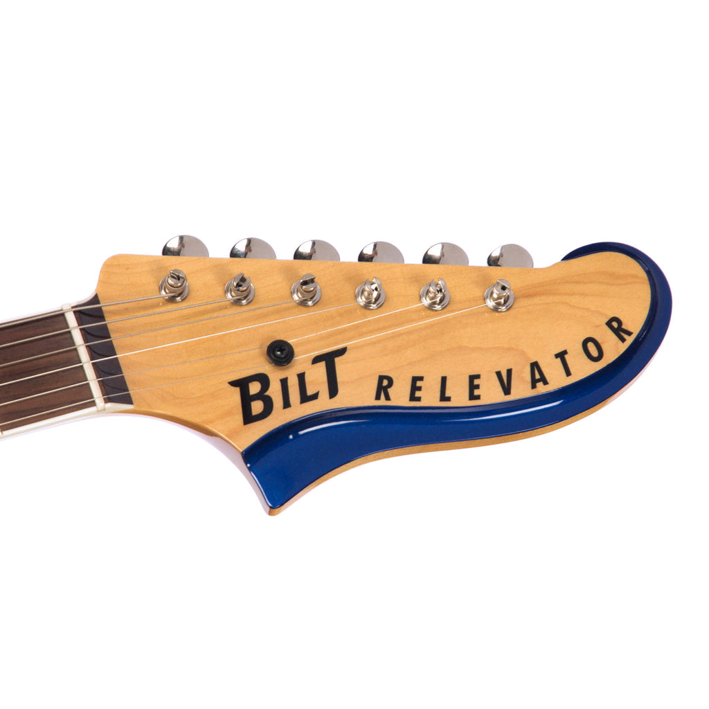 USED BilT Guitars Relevator - Cobalt Blue Metallic - FULLY LOADED with ...