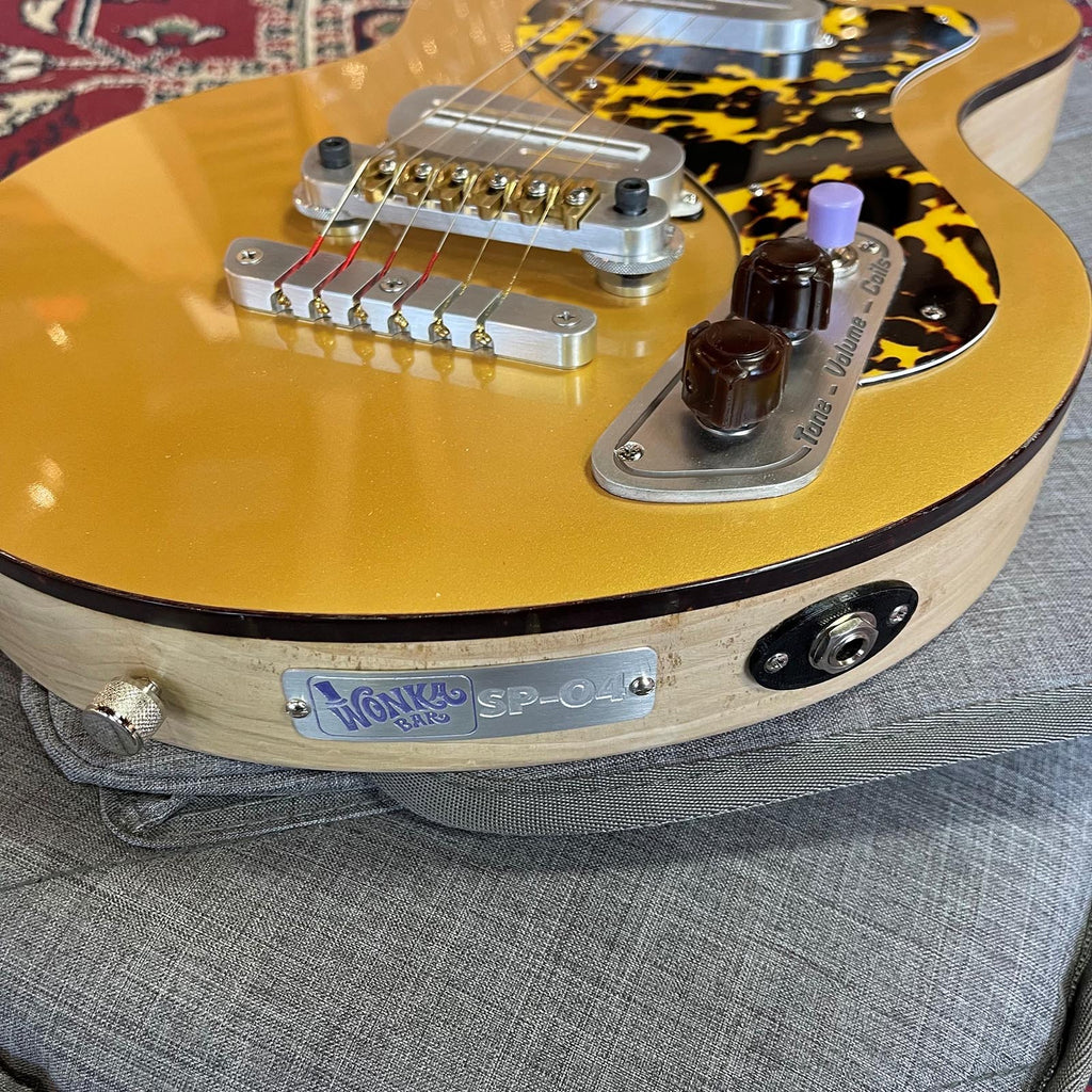 USED Cowbrand Design Elmer "Wonka Bar" Goldtop - Custom, Boutique, Ele ...