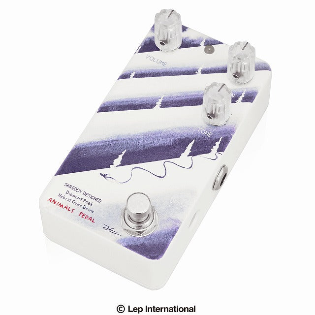 Animals Pedal Diamond Peak Hybrid Over Drive - Effects Pedal for Elect ...