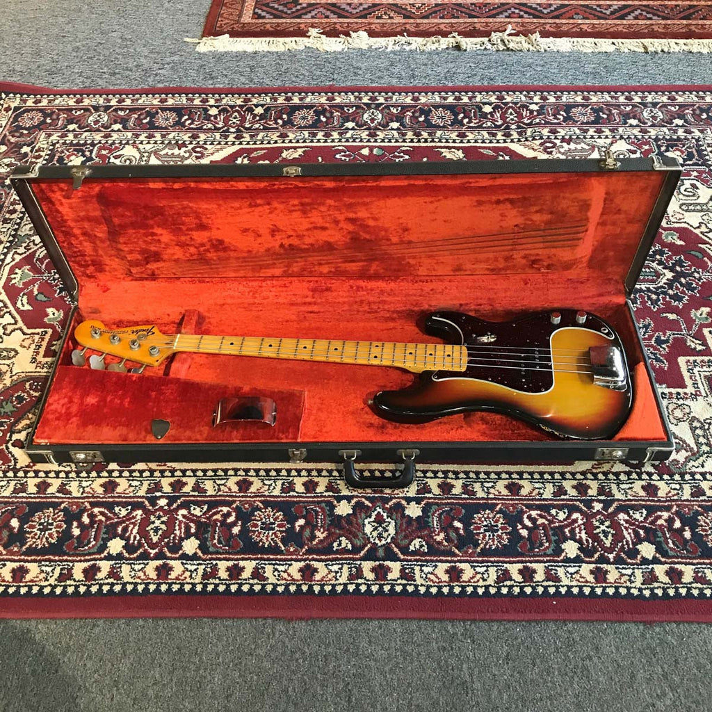 Fender 1973 P-Bass - Vintage Precision Bass - Used Electric Bass Guita ...
