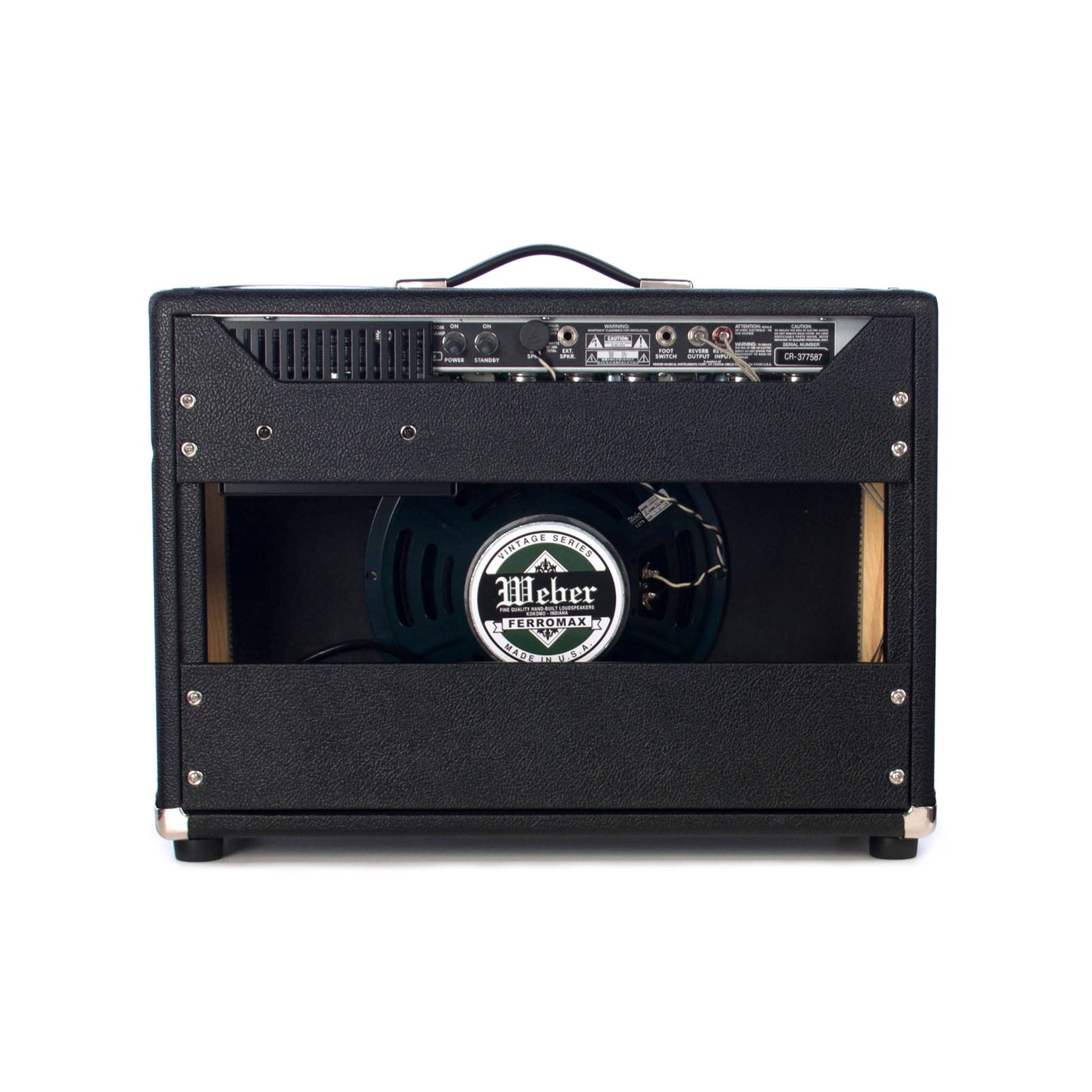 USED Fender 64 Custom Deluxe Reverb - Hand-Wired, 20-watt Tube Guitar ...