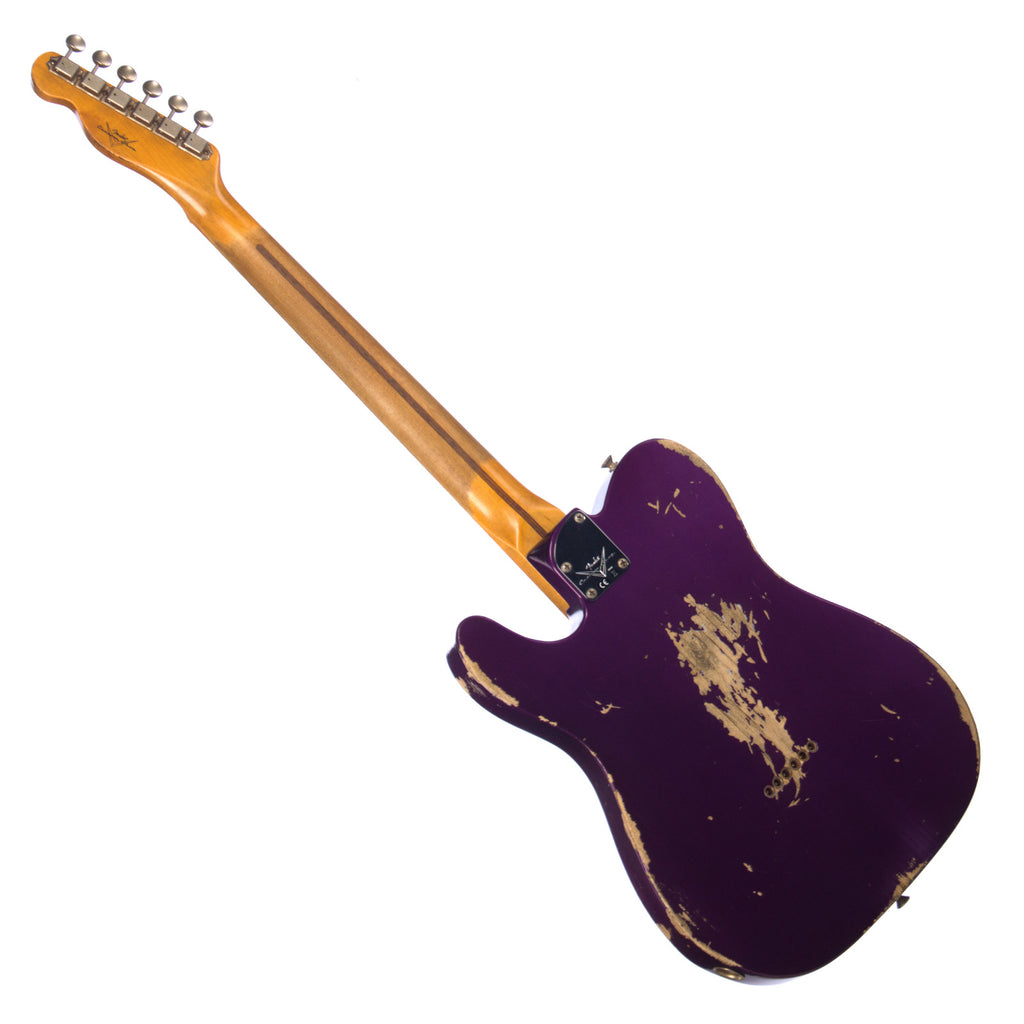 Fender Custom Shop 1952 Telecaster Heavy Relic - Purple Metallic - 1-o ...