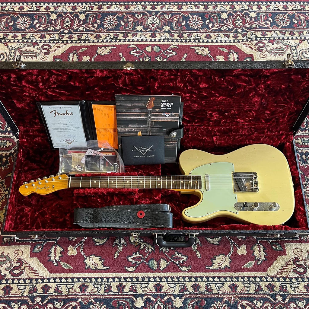 USED Fender Custom Shop 1963 Telecaster Journeyman Relic - Aged Vintag ...