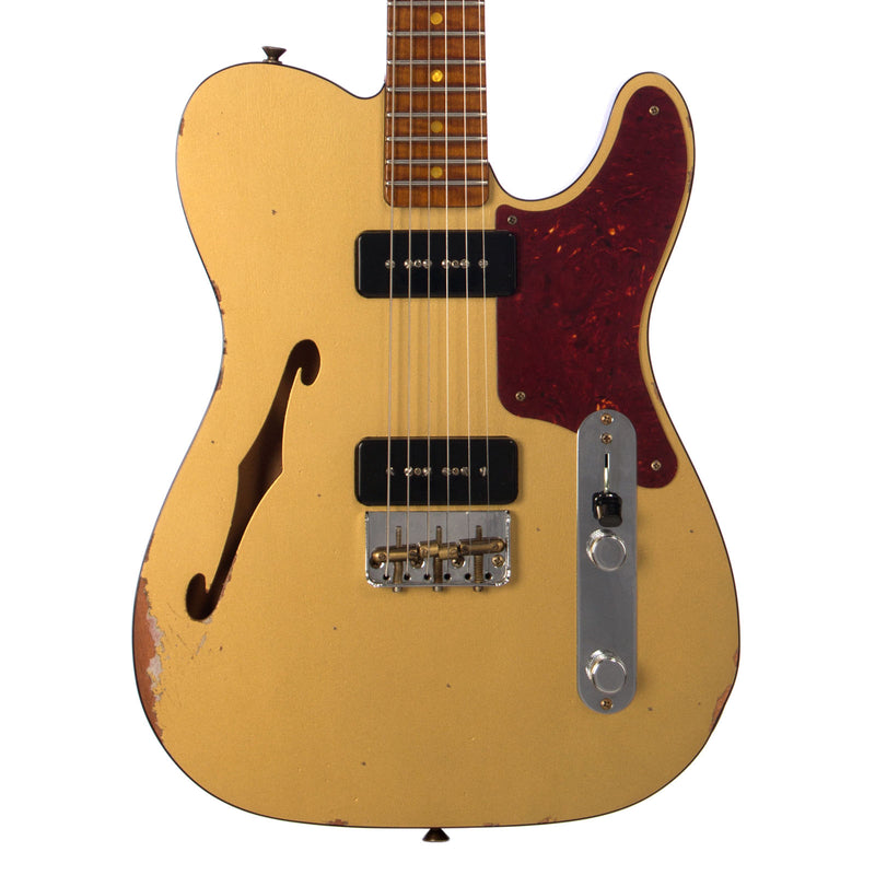 Fender Custom Shop 1-off LTD P90 Thinline Telecaster Relic - HLE Gold ...