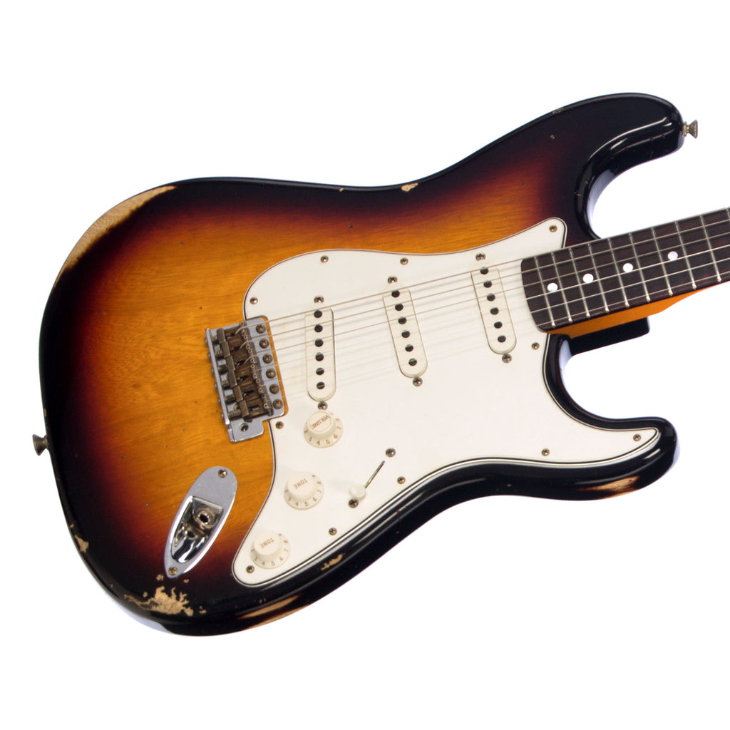 Fender Custom Shop MVP 1964 Stratocaster Relic - 3 Tone Sunburst KORIN ...