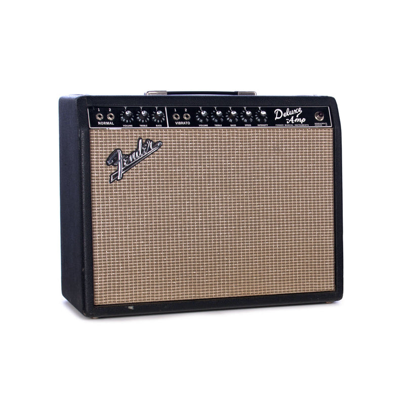 USED Fender Vintage 1965 Blackface Deluxe Amp - Original Vintage Ampli ...