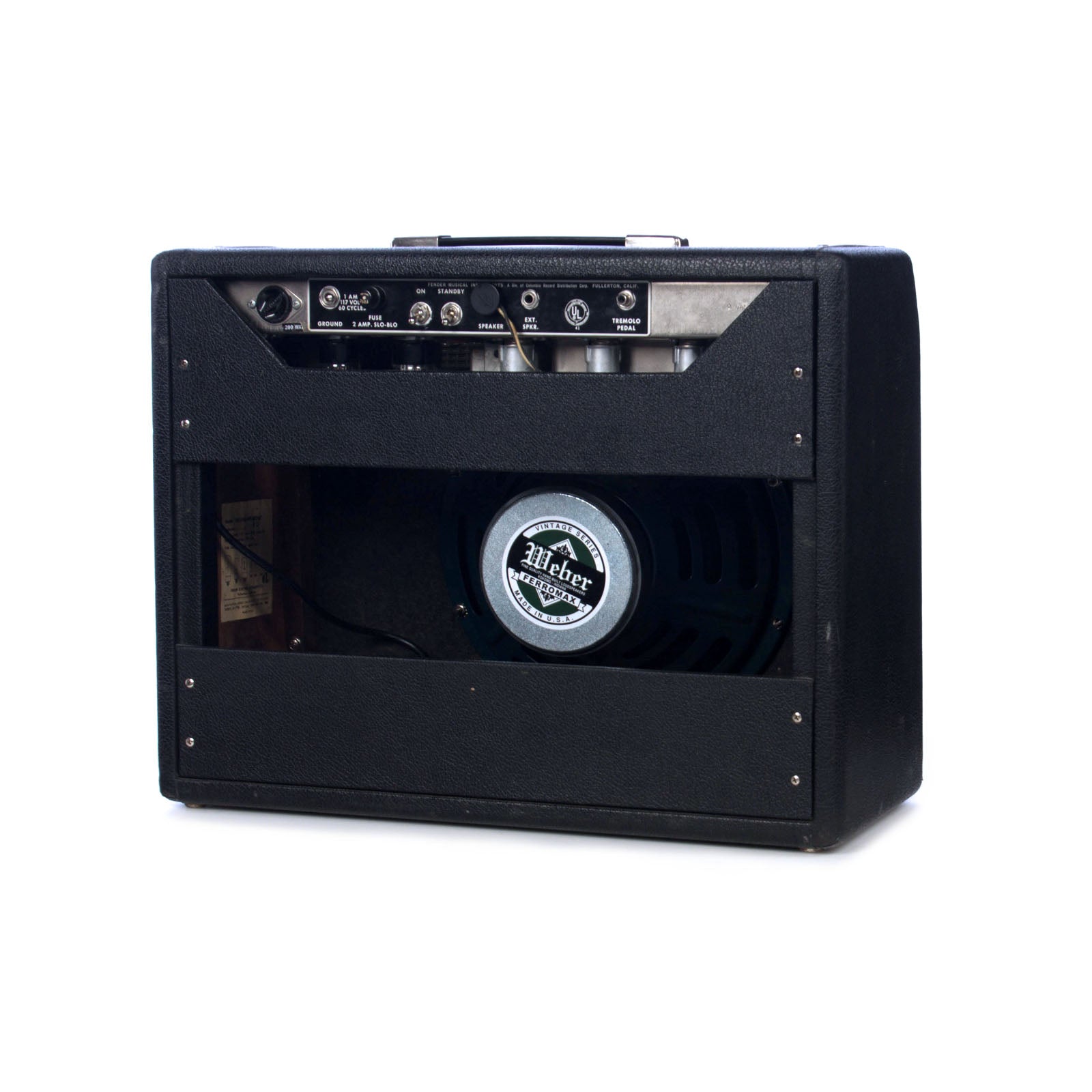 USED Fender Vintage 1965 Blackface Deluxe Amp - Original Vintage Ampli ...