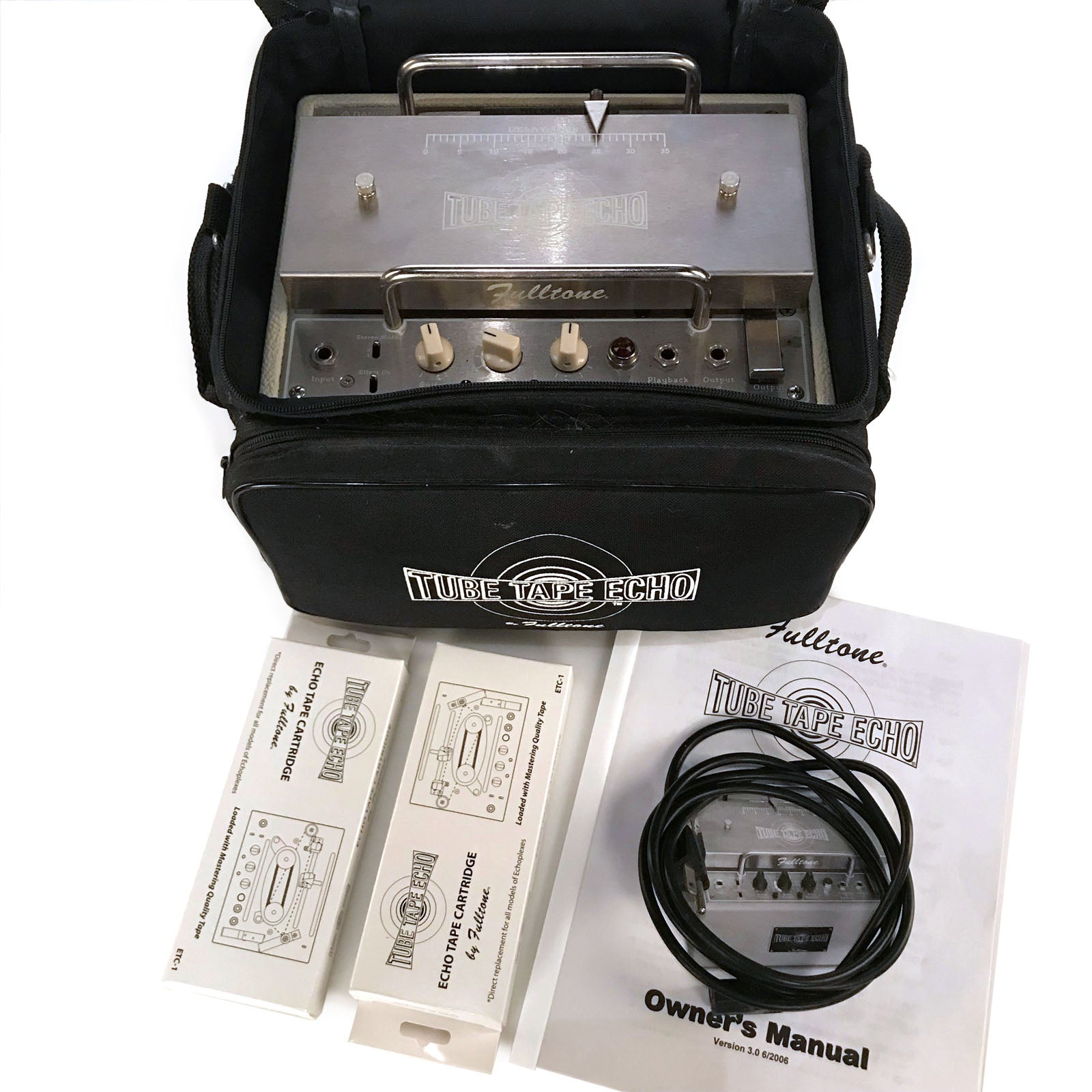 USED Fulltone TTE Tube Tape Echo - Blonde - Echoplex style Tape Delay ...