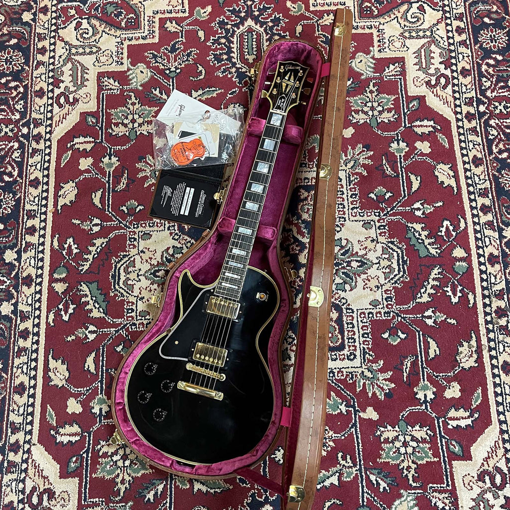 Gibson Custom Shop Historic 1957 Les Paul Custom Reissue - Black Beaut ...