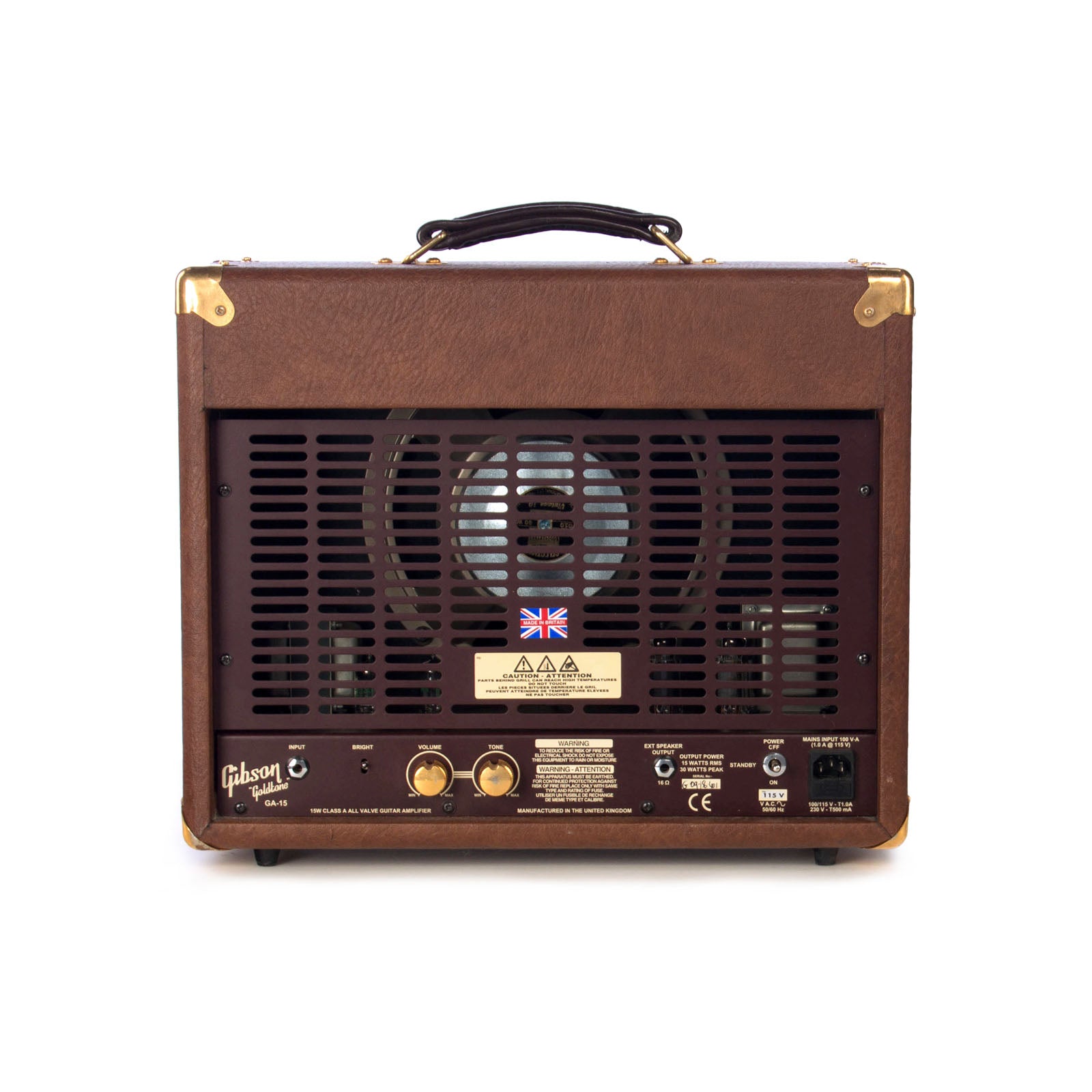 USED Gibson Goldtone GA-15 1x10 combo - Tube Guitar Amplifier - Made i ...