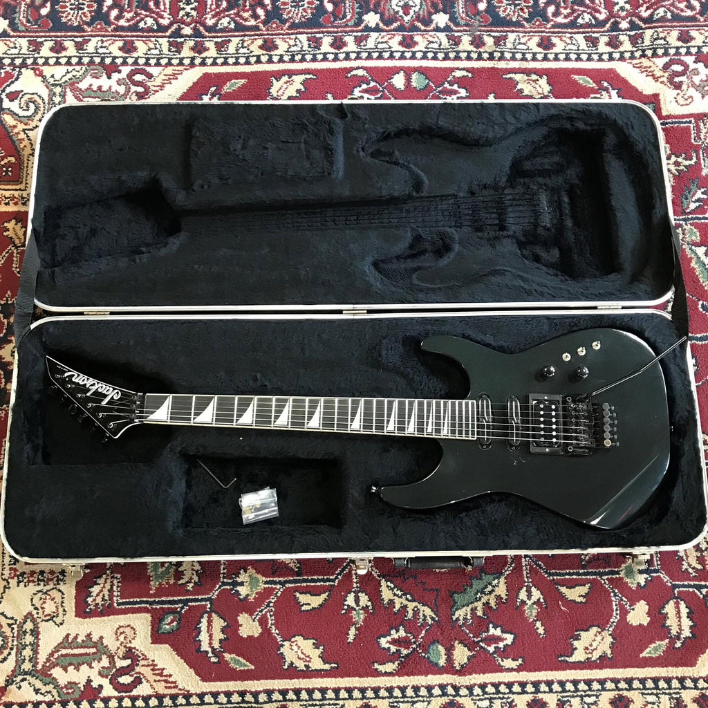 USED 1987 Jackson Guitars Soloist - Metallic Black - Custom Made in th ...