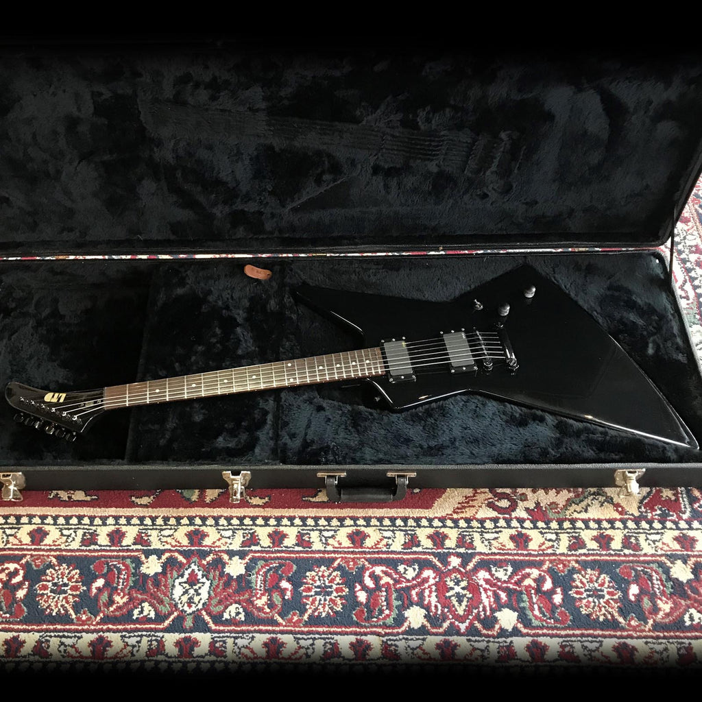 USED / Vintage 1997 LTD by ESP Guitars EXP-200 Explorer - Black - RARE ...