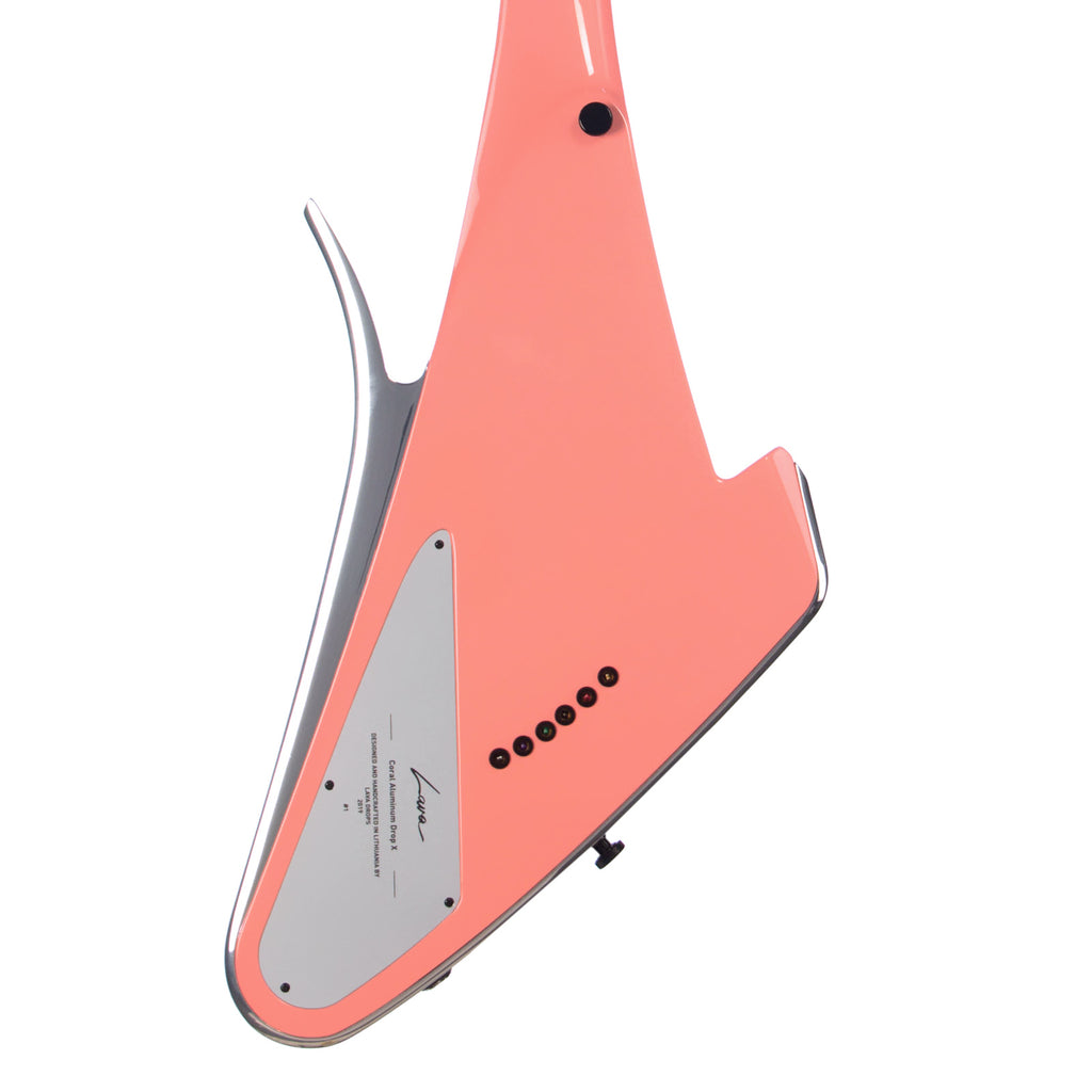 Lava Drops Coral Aluminum Drop X - Custom Boutique Hand-Made Electric ...