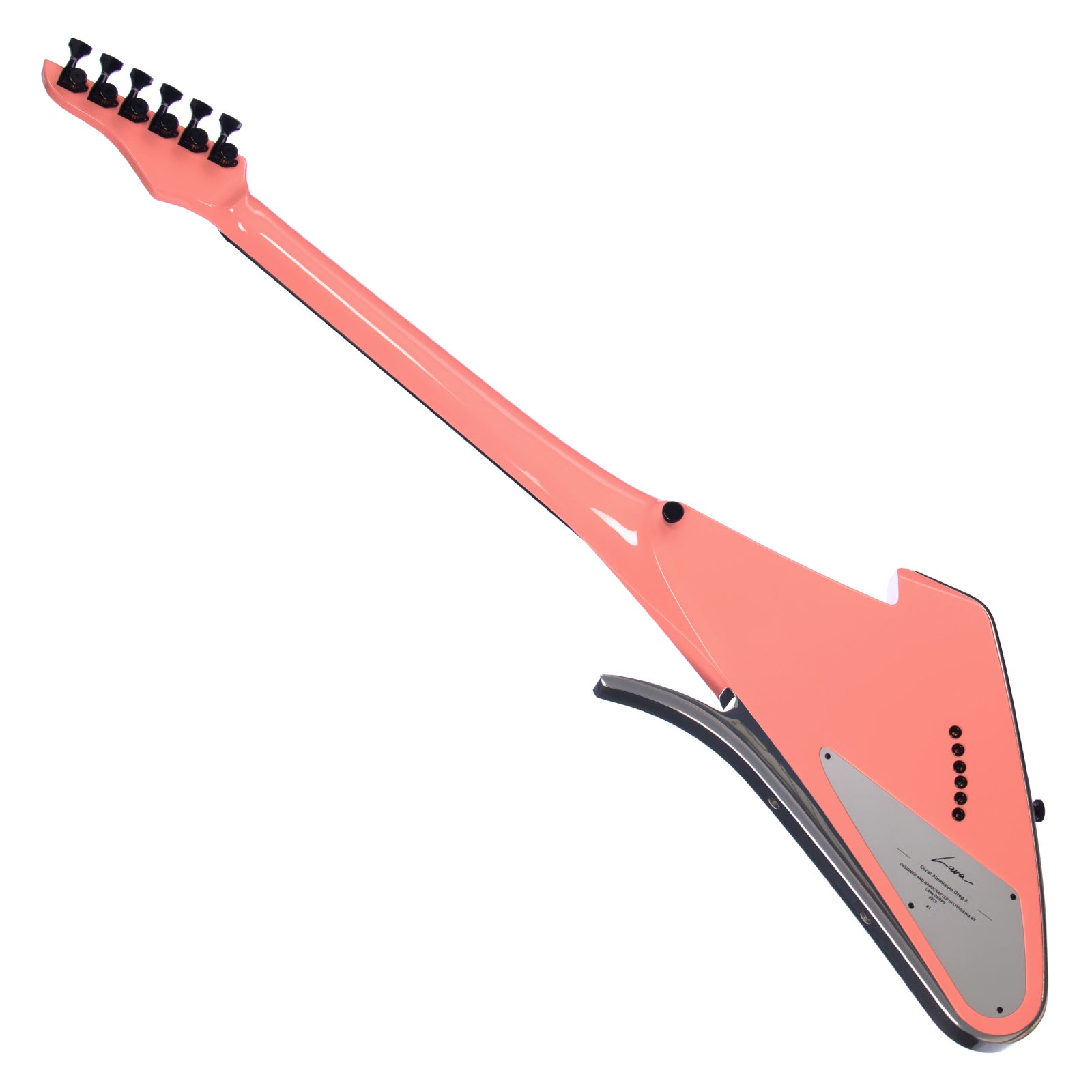 Lava Drops Coral Aluminum Drop X - Custom Boutique Hand-Made Electric ...
