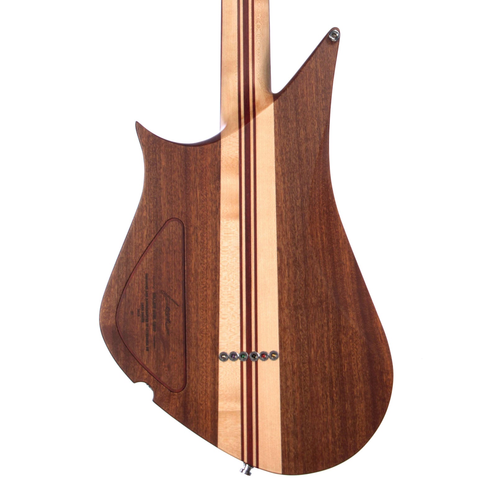 Lava Drops Hollow Burl Drop - Custom Boutique Hand-Made Electric Guita ...