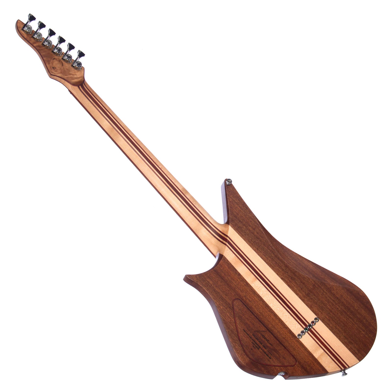 Lava Drops Hollow Burl Drop - Custom Boutique Hand-Made Electric Guita ...