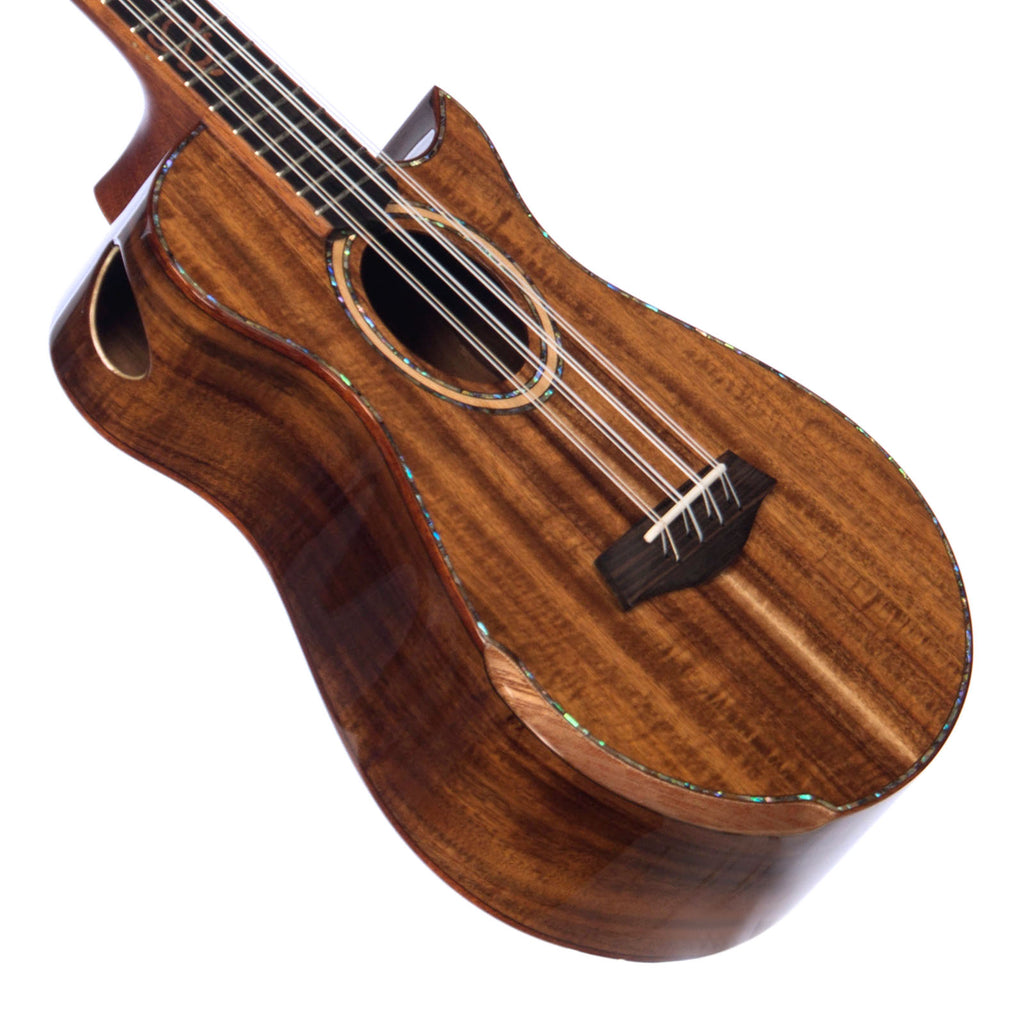 Maestro Guitars Island Series 8-string Tenor Ukulele - Figured Koa - S ...