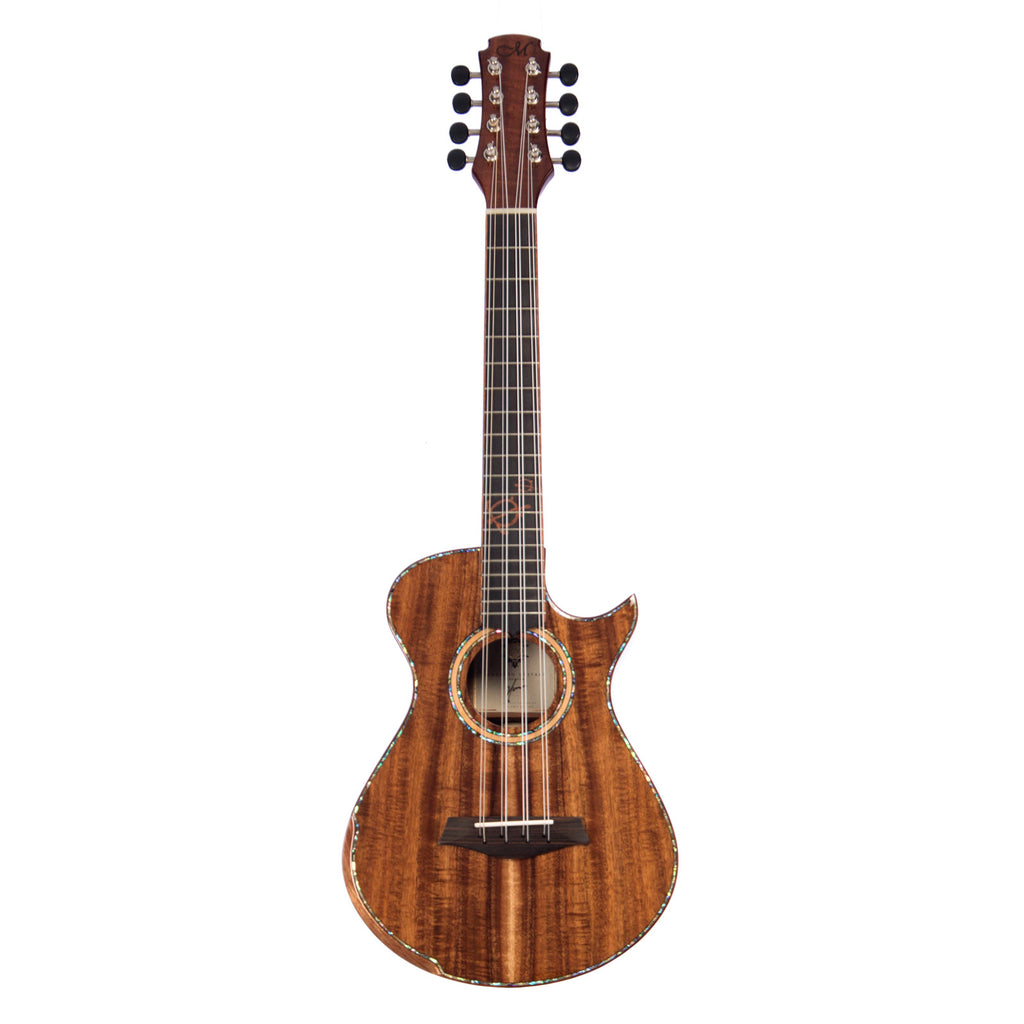 Maestro Guitars Island Series 8-string Tenor Ukulele - Figured Koa - S ...
