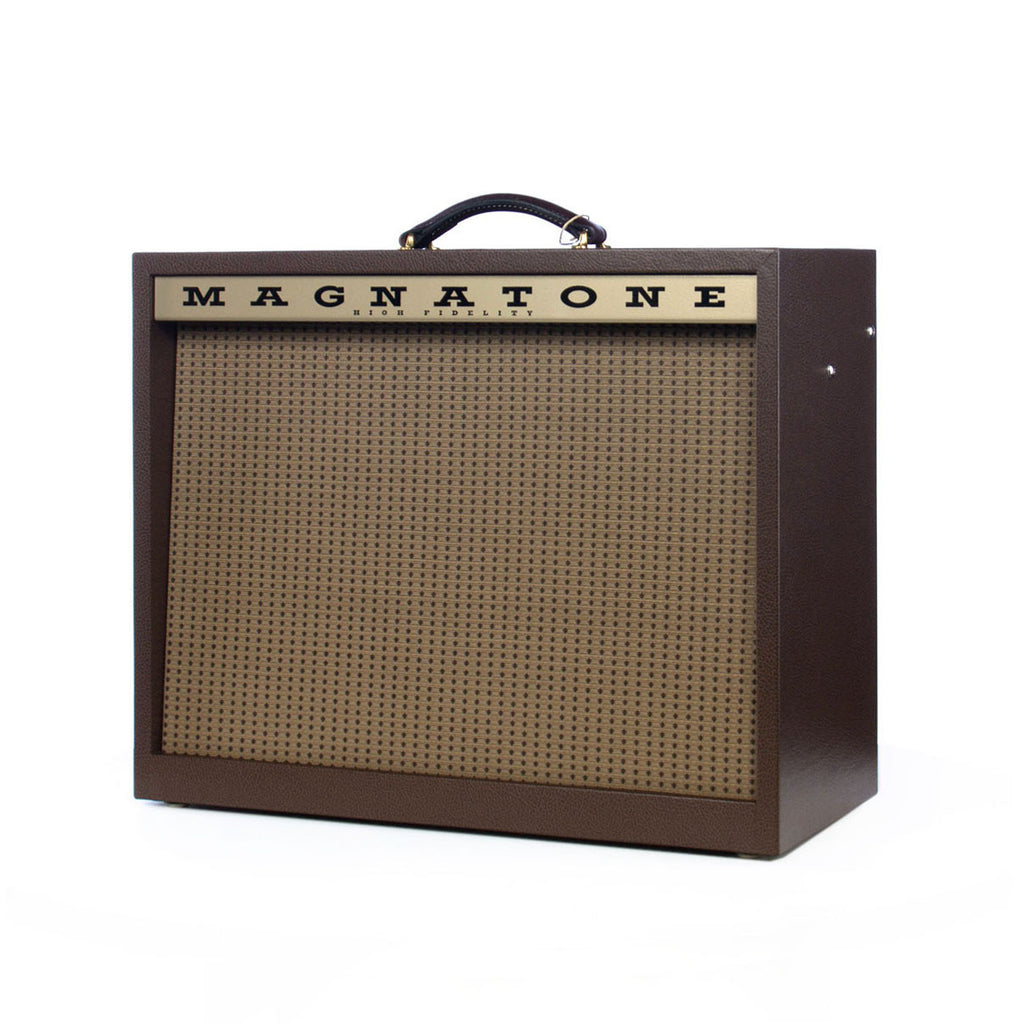 Magnatone Amps Varsity Reverb 1x12 combo 15 watt Tube Guitar Amplifier ...