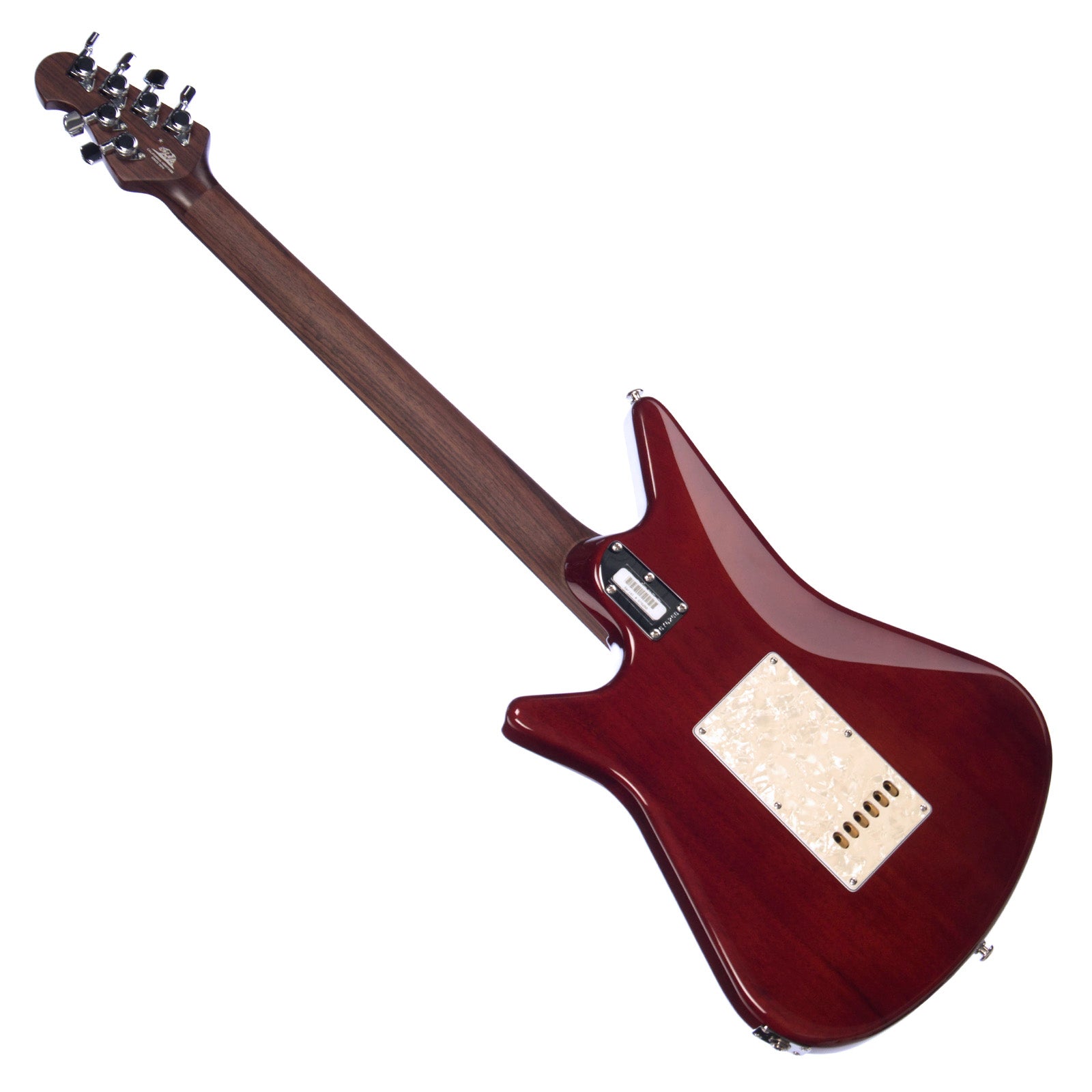 USED Music Man Albert Lee HH Trans Walnut with Rosewood Neck signature ...