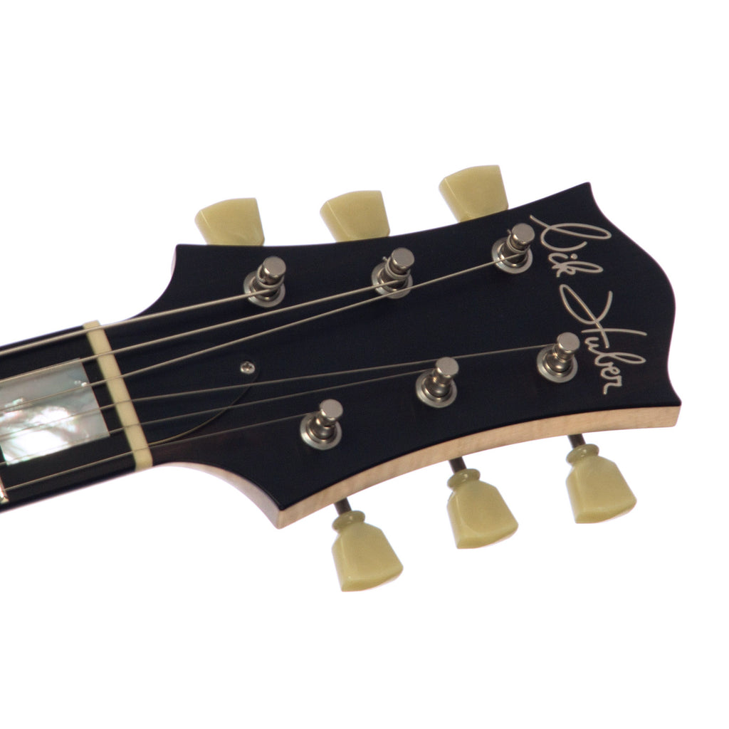 Nik Huber Guitars Custom Krautster III - Worn Onyx Black - 1-off LP Cu ...