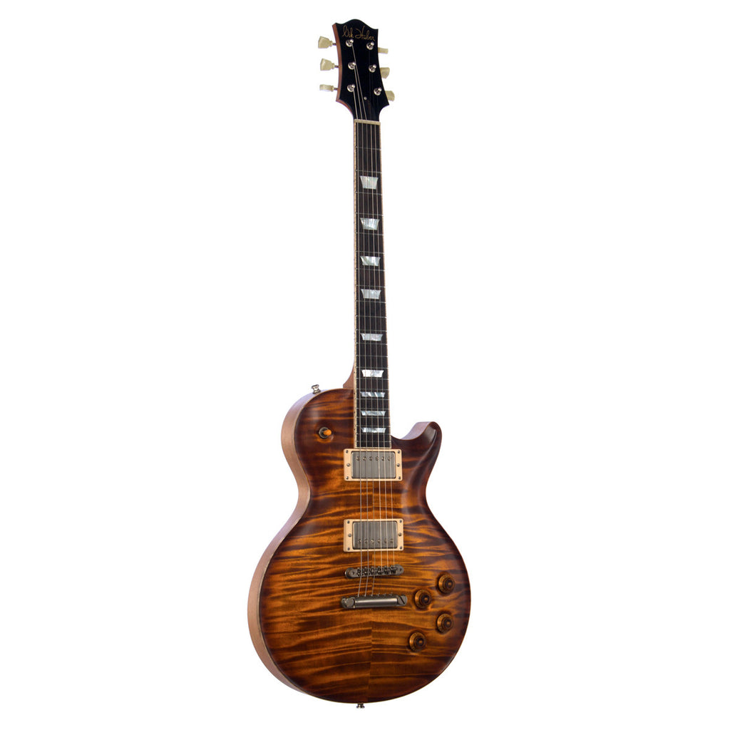 Nik Huber Guitars Orca '59 Faded Sunburst MASSIVE FLAME NAMM Show ...