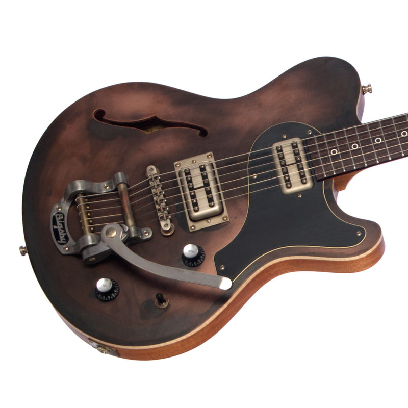 Nik Huber Guitars Surfmeister - Copper Code - Custom Boutique Electric ...