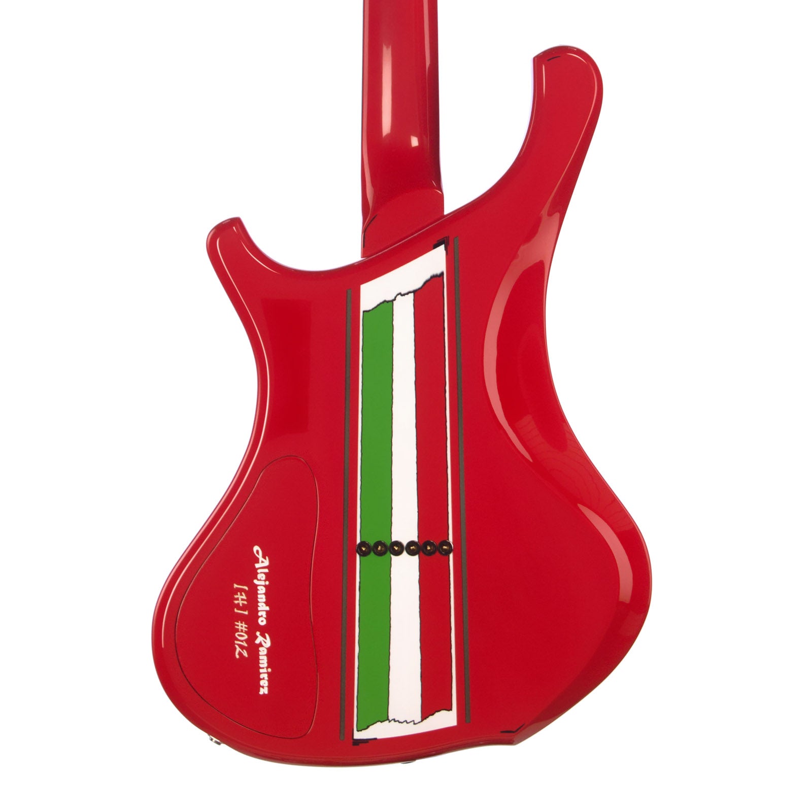 o3 Guitars Hydrogen Ferrari F1 Limited Edition - Hand Made by Alejandr ...