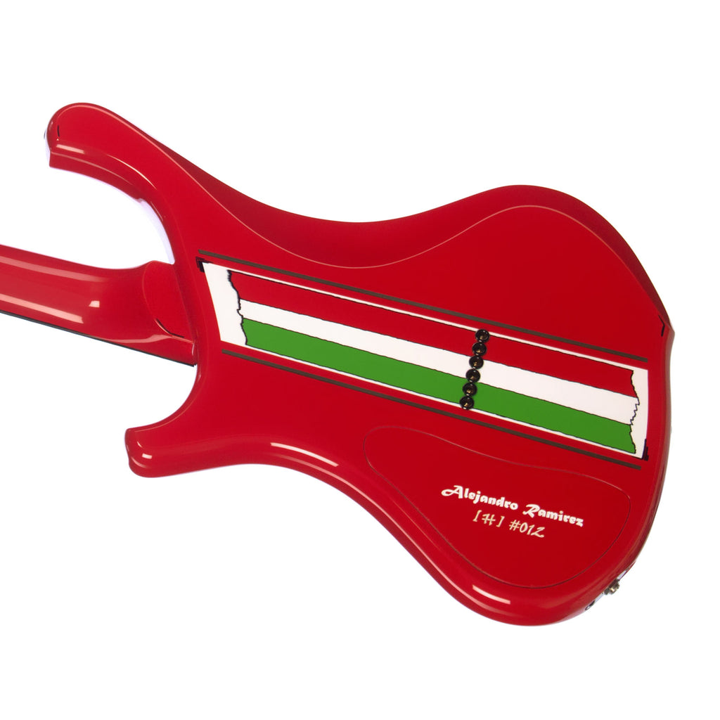 o3 Guitars Hydrogen Ferrari F1 Limited Edition - Hand Made by Alejandr ...