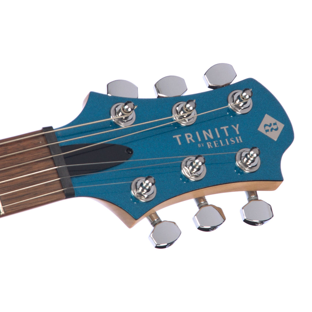 Relish Guitars Trinity - Metallic Blue - Swappable Pickups! Custom Bou ...