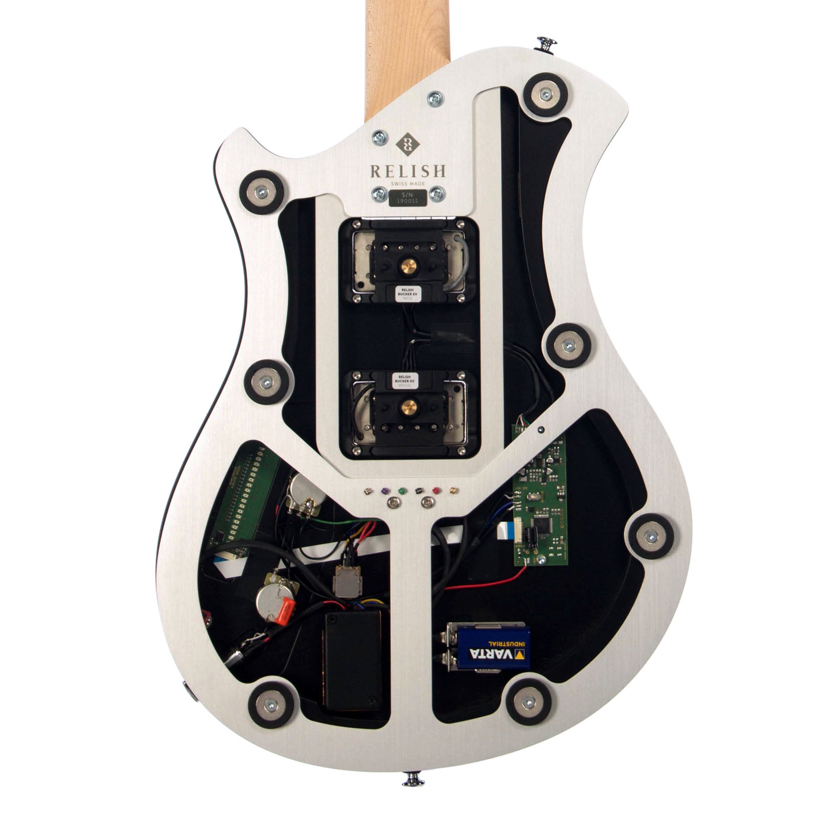 Relish Guitars Mary Walnut - Aluminum - Piezo - Custom Boutique Electr ...