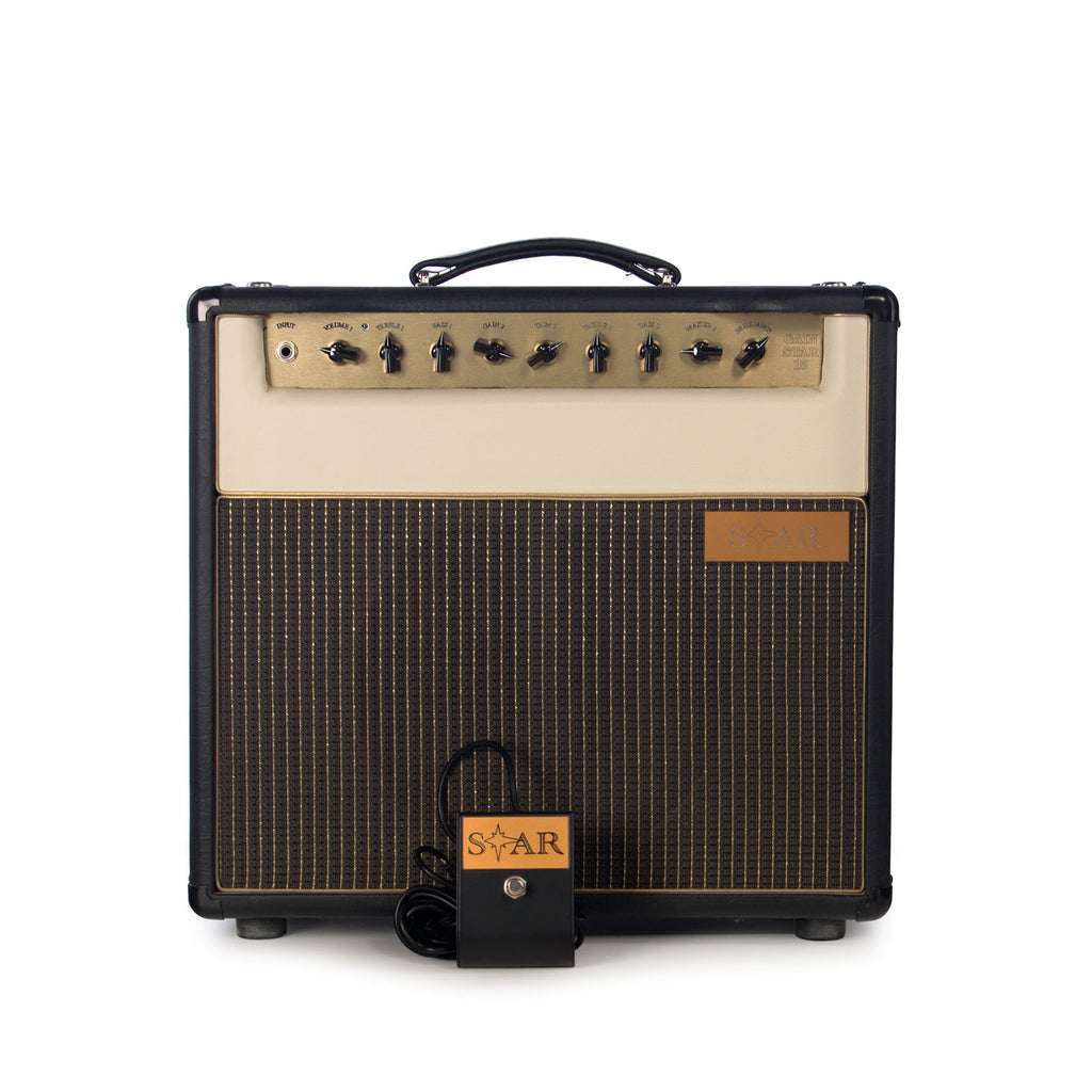 Star Amps Gain Star 15 watt 1x12 combo - Black / Cream with Gold Panel ...