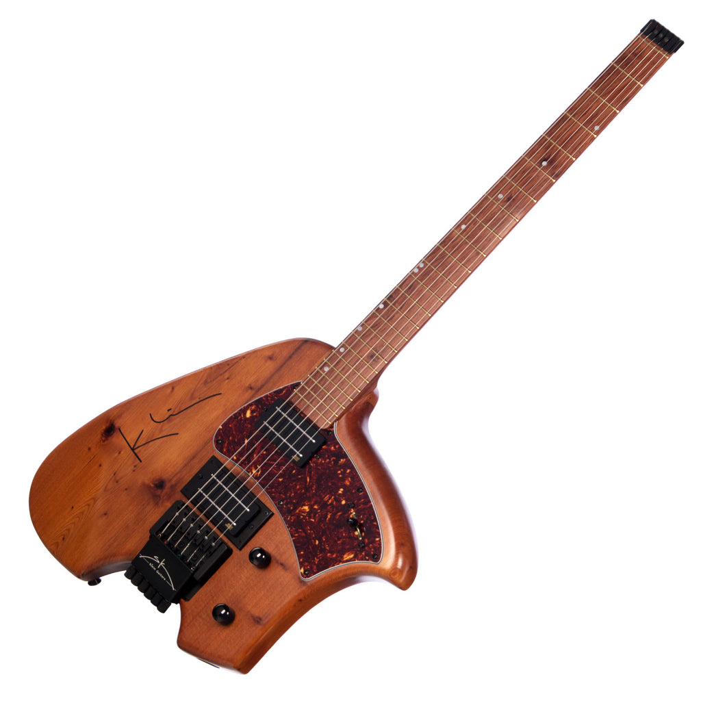 Klein Guitars Headless - Natural 2000 year-old Redwood and Guatemalan ...