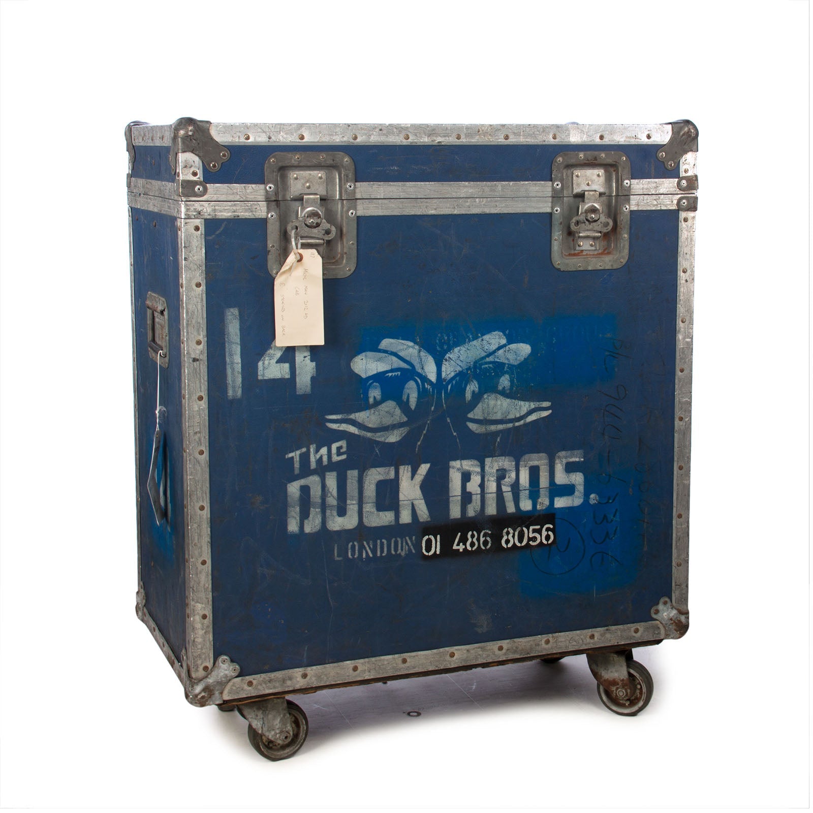 Music Man HD-150 Reverb Head and Cabinet w/”Duck Bros” Roadcase - Stag ...