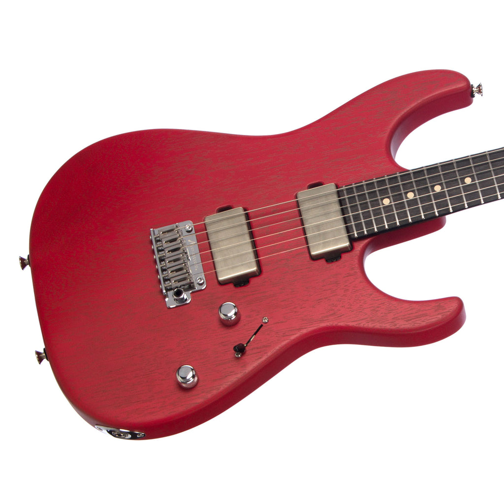 Tom Anderson Lil Angel Player - Satin Organic Grain Dakota Red w/Brown ...